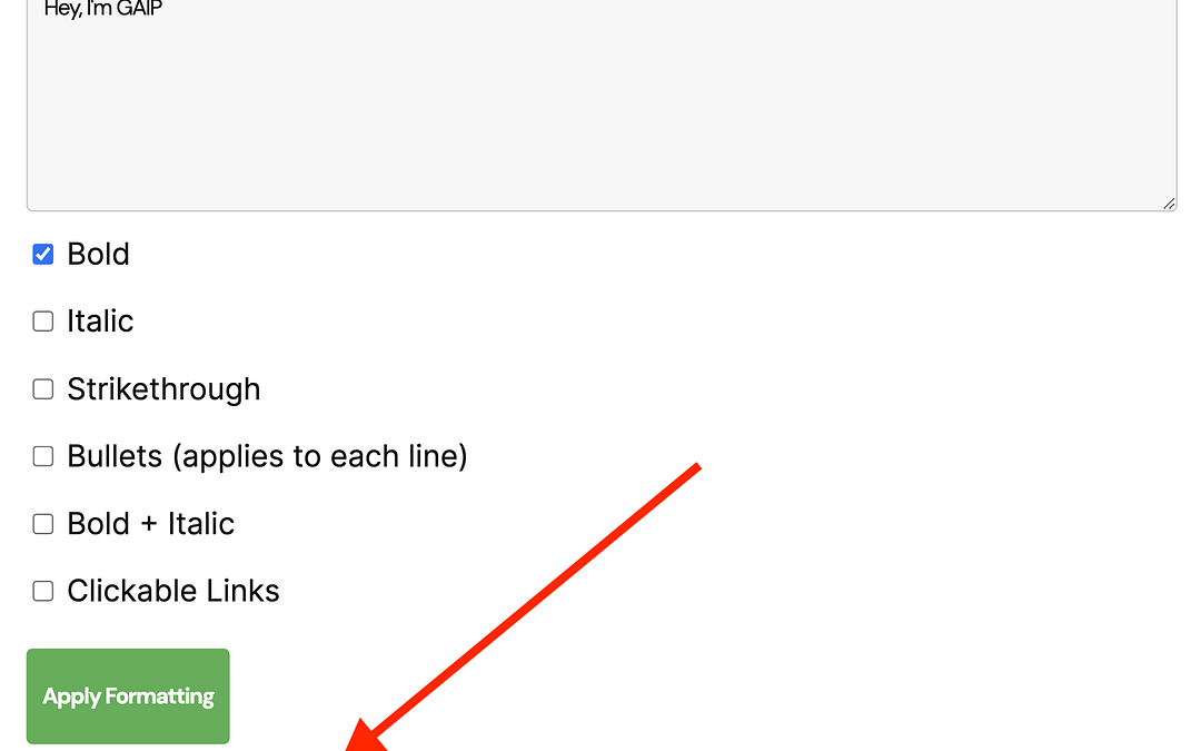 Character.ai Text Formatting Commands: (Tool + Guide) | Speaking Business Club